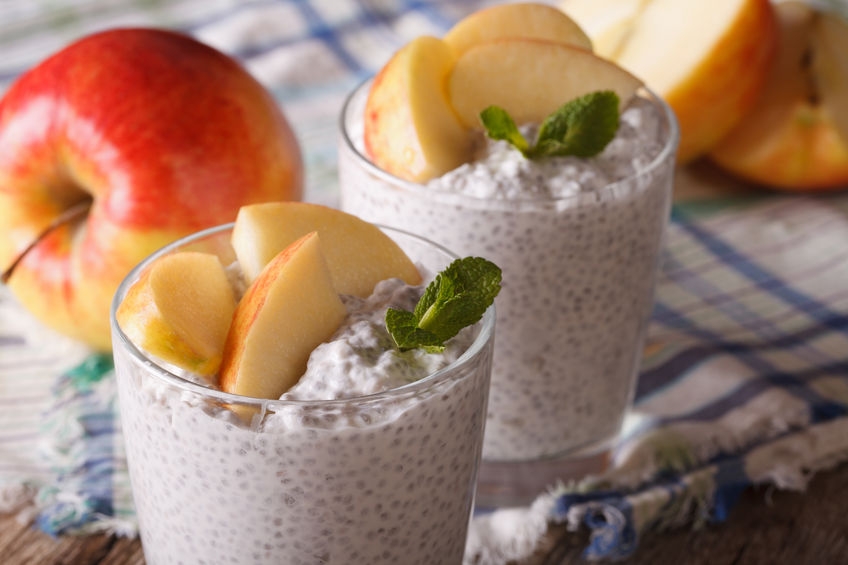 Apple Cinnamon Chia Pudding A Spring Whole Food Cleanse Recipe - Gleam ...